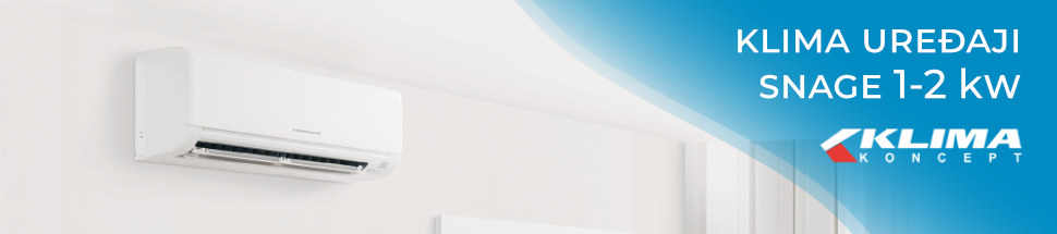Klima uređaji 1 - 2 kW | AKCIJA inverter 1.5 kW