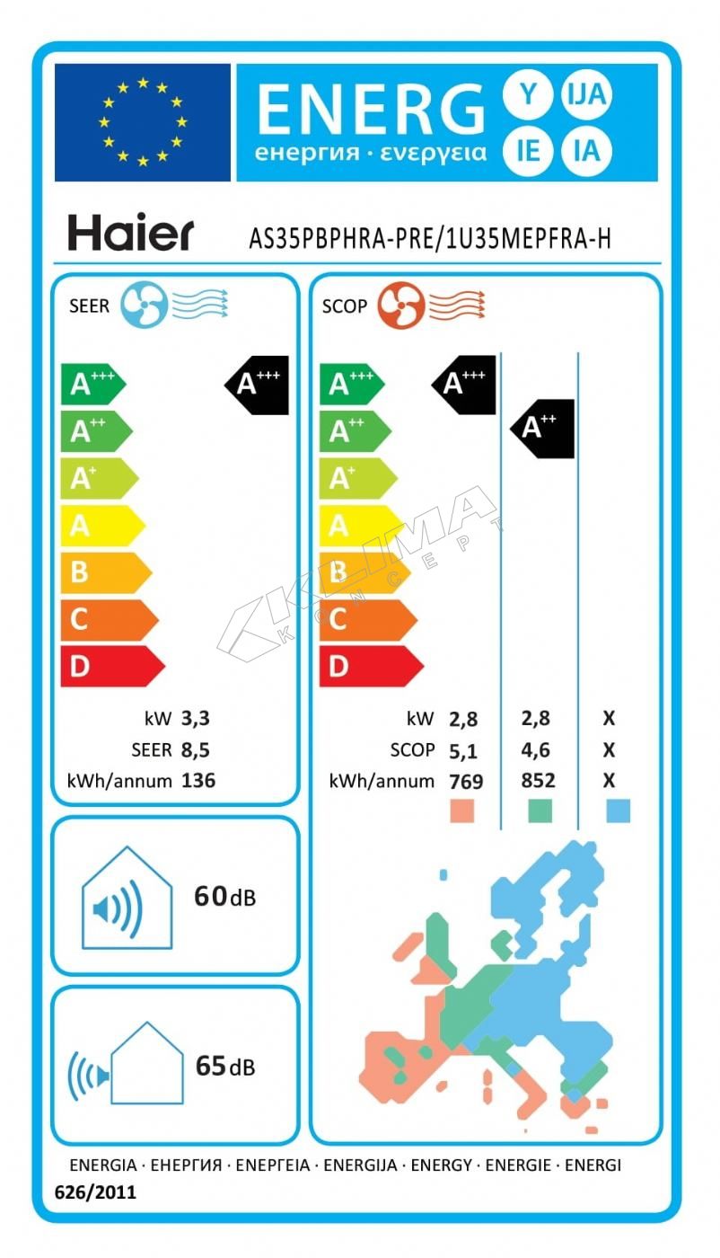 HAIER KLIMA UREĐAJI – Klima koncept - Web Shop