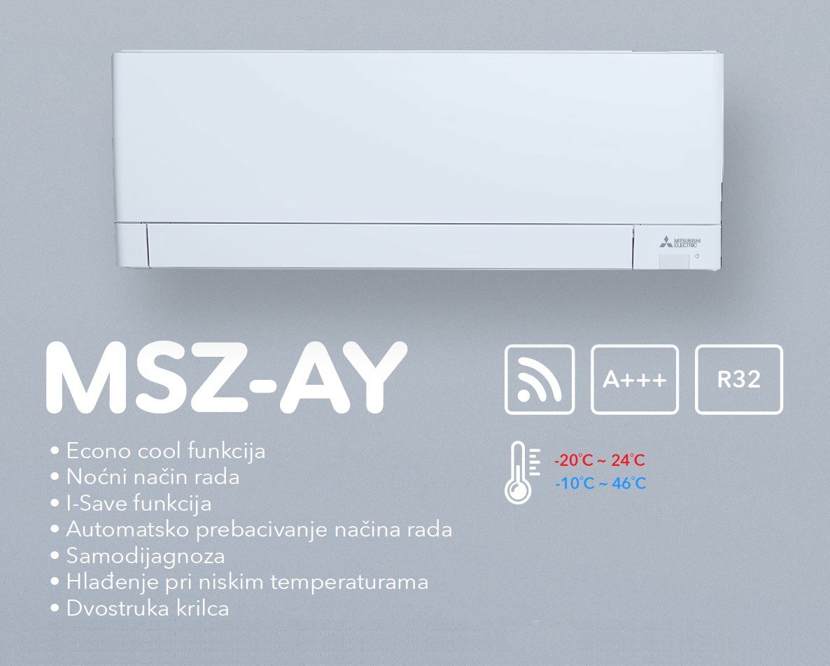 MITSUBISHI ELECTRIC SUPER INVERTER PLUS - Klima koncept - Web Shop